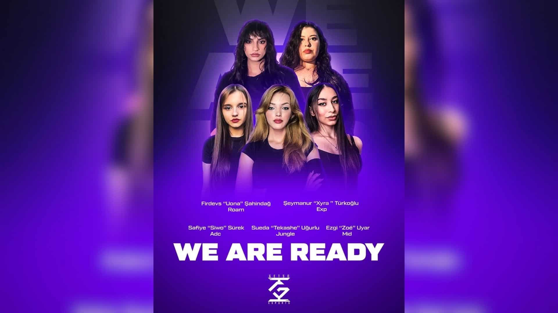 Getso Esports, Kadın MLBB Kadrosunu Tanıttı